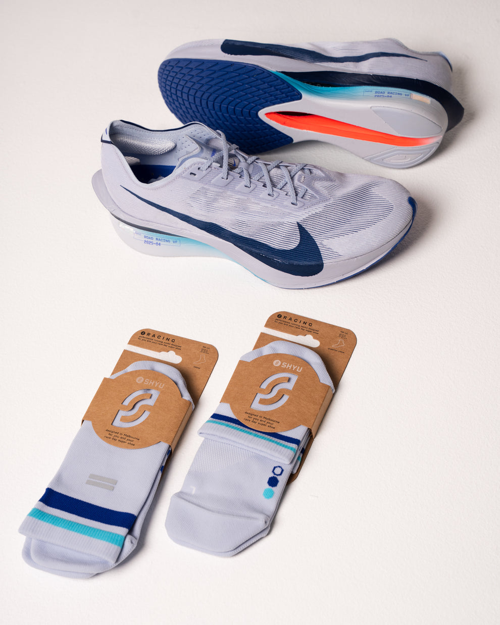 SHYU - Performance running socks designed for your Nike racing shoe